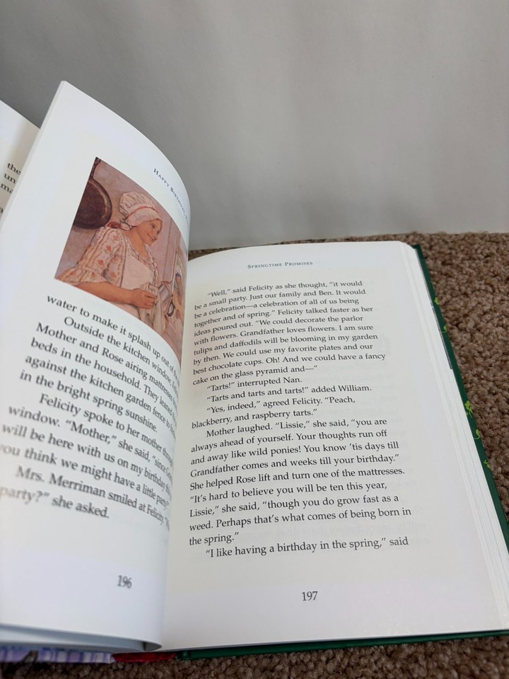 American Girl Felicity's Story Collection Hardcover 2008 (Gently Used ...