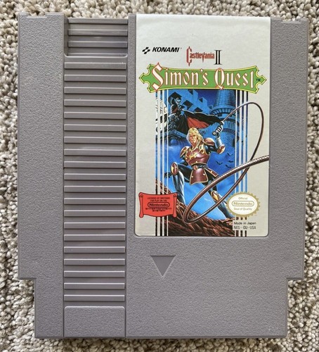 Castlevania 2 II Simon’s Quest NES Nintendo Tested Works Well | eBay