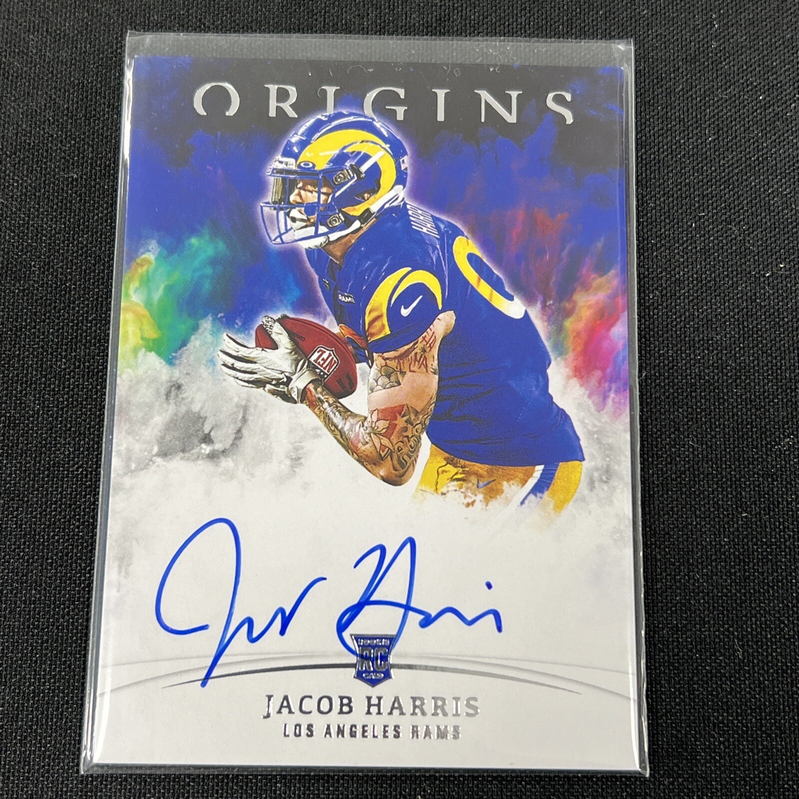 2021 Panini Origins Football Jacob Harris Auto Los Angeles Rams | eBay