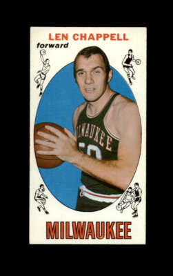 1969 Topps Basketball #068 Len Chappell RC STARX 7 NM (CS120489) | eBay