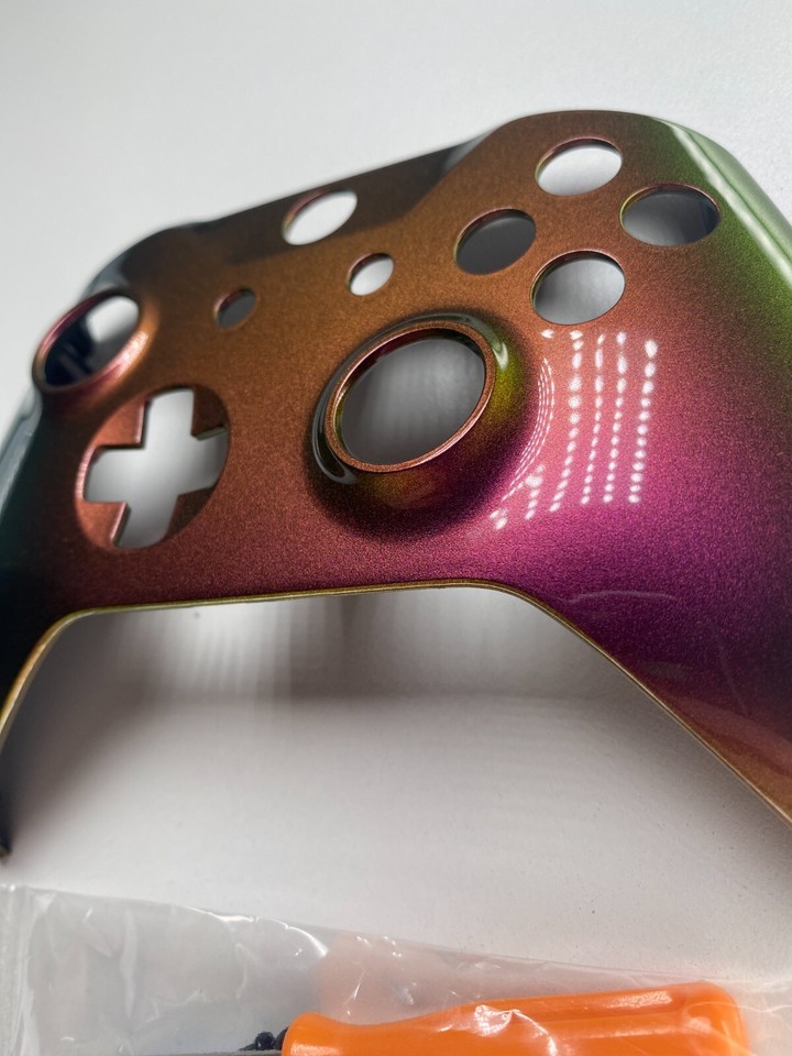 Xbox One X/S Custom Gloss Repair Replacement Front Shell DIY Kit (Pink ...