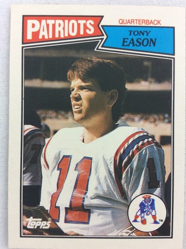 NFL 1989 Topps Mini Football Card #25-Tony Eason | eBay