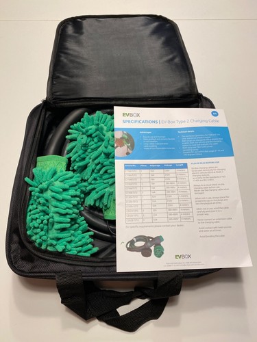 EVBOX Câble de recharge - type 2 - type 2 - 4m - 22kW (triphasé 32A ...