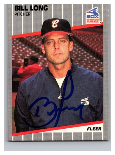 1989 Fleer - #501 Bill Long Signed Auto Autograph | eBay