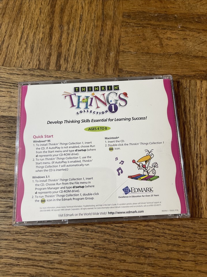 Thinkin Things Collection PC CD Rom | eBay