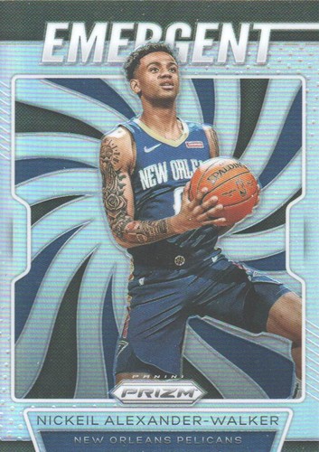2019-20 Panini Prizm Basketball Emergent Silver #16 Nickeil Alexander ...