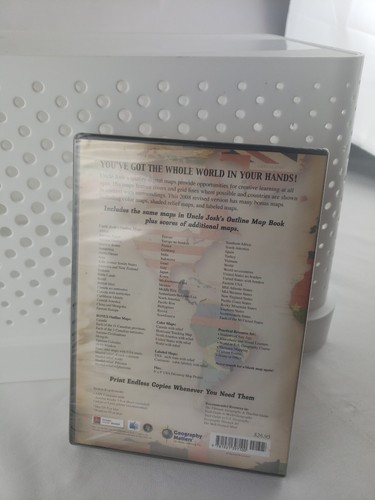 Uncle Josh's Outline Maps by George Wiggers and Hannah Wiggers (CD-ROM ...