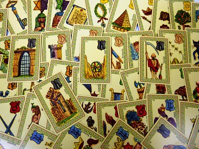 Jeu de Cartes Divinatoire - ORACLE BELLINE + Méthode d'interprétation ...