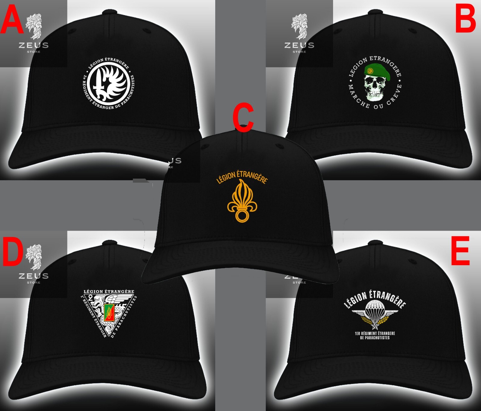 French Foreign Legion Légion Etrangère Special Force Baseball Cap | eBay