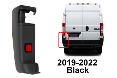 FOR DODGE RAM PROMASTER 2019-2025 DRIVER LEFT REAR BUMPER CORNER TRIM ...