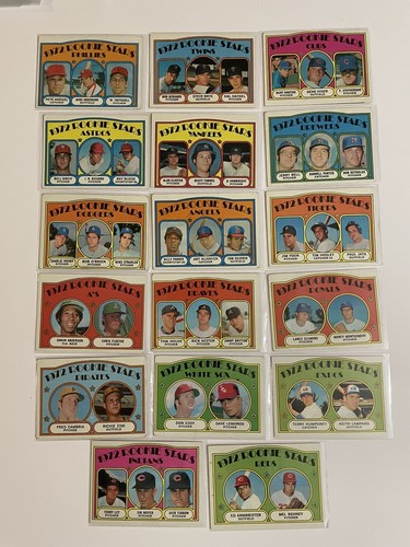 1972 Topps Baseball - Rookie Stars Lot of 17 Cards. | eBay