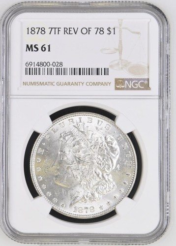 1878 7TF REV OF 78 $1 NGC MS 61 | eBay