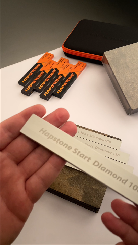 Diamond Sharpening stones set Hapstone Start 6x1" + Free shipping | eBay