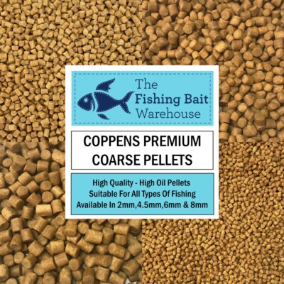 Coppens Premium Coarse Pellets - 2mm, 4.5mm, 6mm, 8mm - Carp Fishing ...
