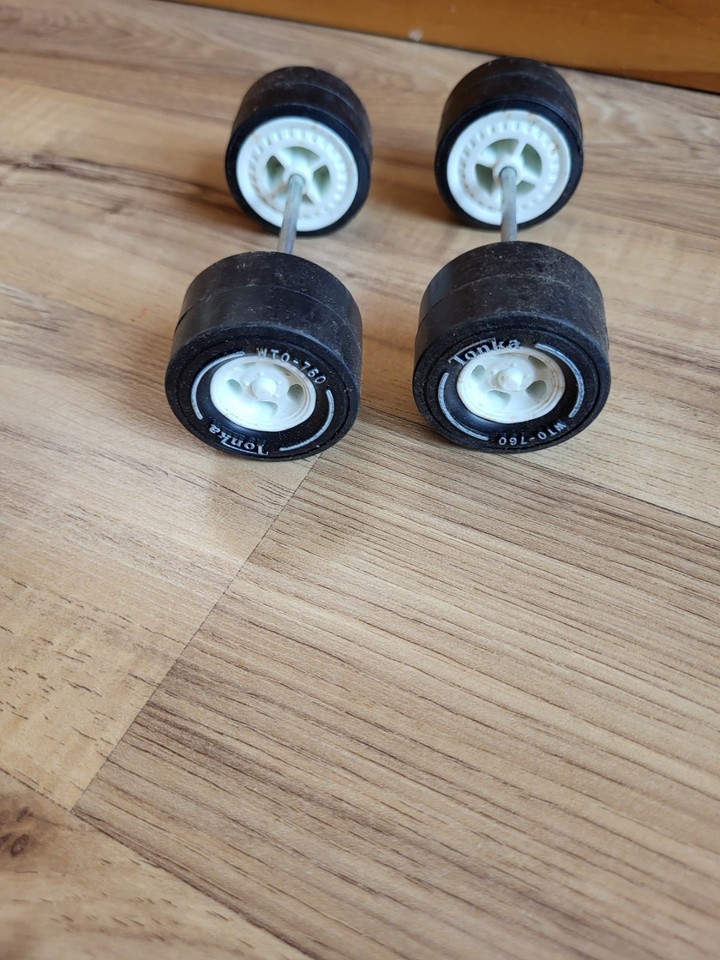 Set Of 4 Vintage Tonka WTO-760 Tires Axels Wheels | eBay