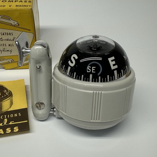 Vintage Airguide Visi-dome Auto Compass NOS | eBay