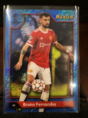Bruno Fernandes 2021-22 Topps Merlin /75 | eBay