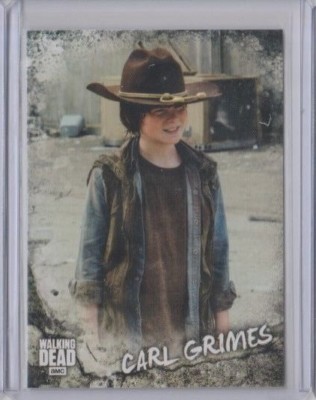 WALKING DEAD ROAD TO ALEXANDRIA CHARACTER INSERT #C-3 Chandler Riggs as ...