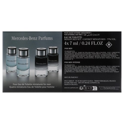Mercedes-Benz Coffret by Mercedes-Benz for Men - 4 Pc Mini Gift Set | eBay