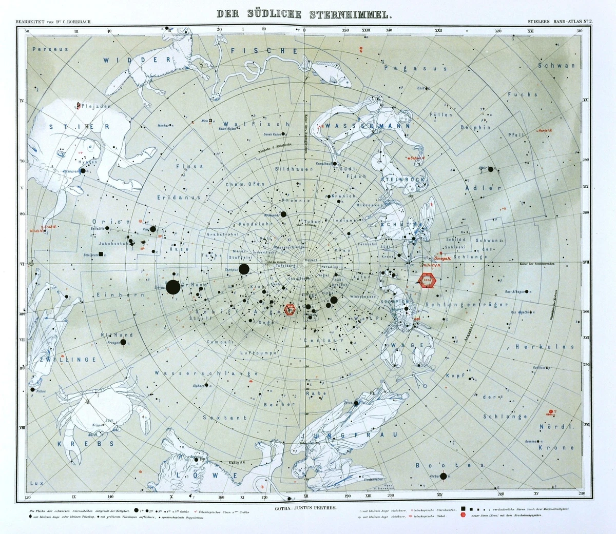 Star Maps Orion And Sirius