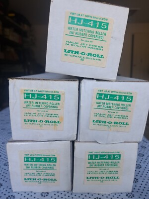 Halm Jet Water Metering Roller New HJ-415 Lith-o-roll | eBay