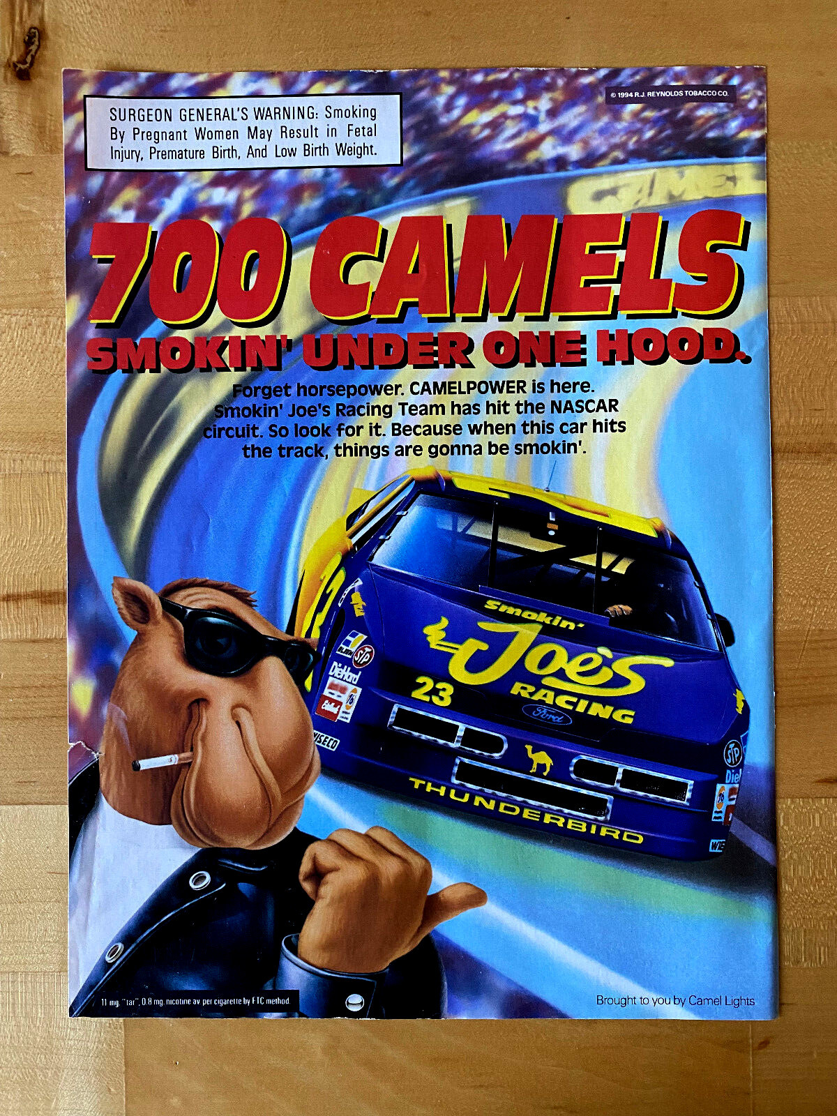 Joe Camel Racing