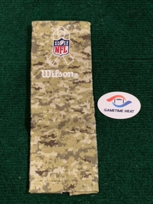 New NFL Team Issue Wilson Salute to Service STS Camo Field Towel Waist ...