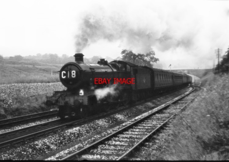 PHOTO GWR LOCO NO 6939 CALVELEY HALL ON THE 0650 PADDINGTON PENZANCE ...