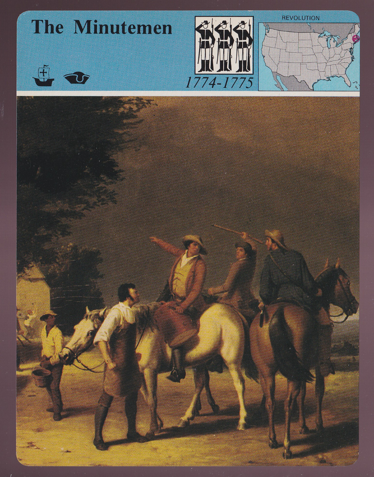 THE MINUTEMEN Farmers Fighting in Revolutionary War 1979 STORY OF ...