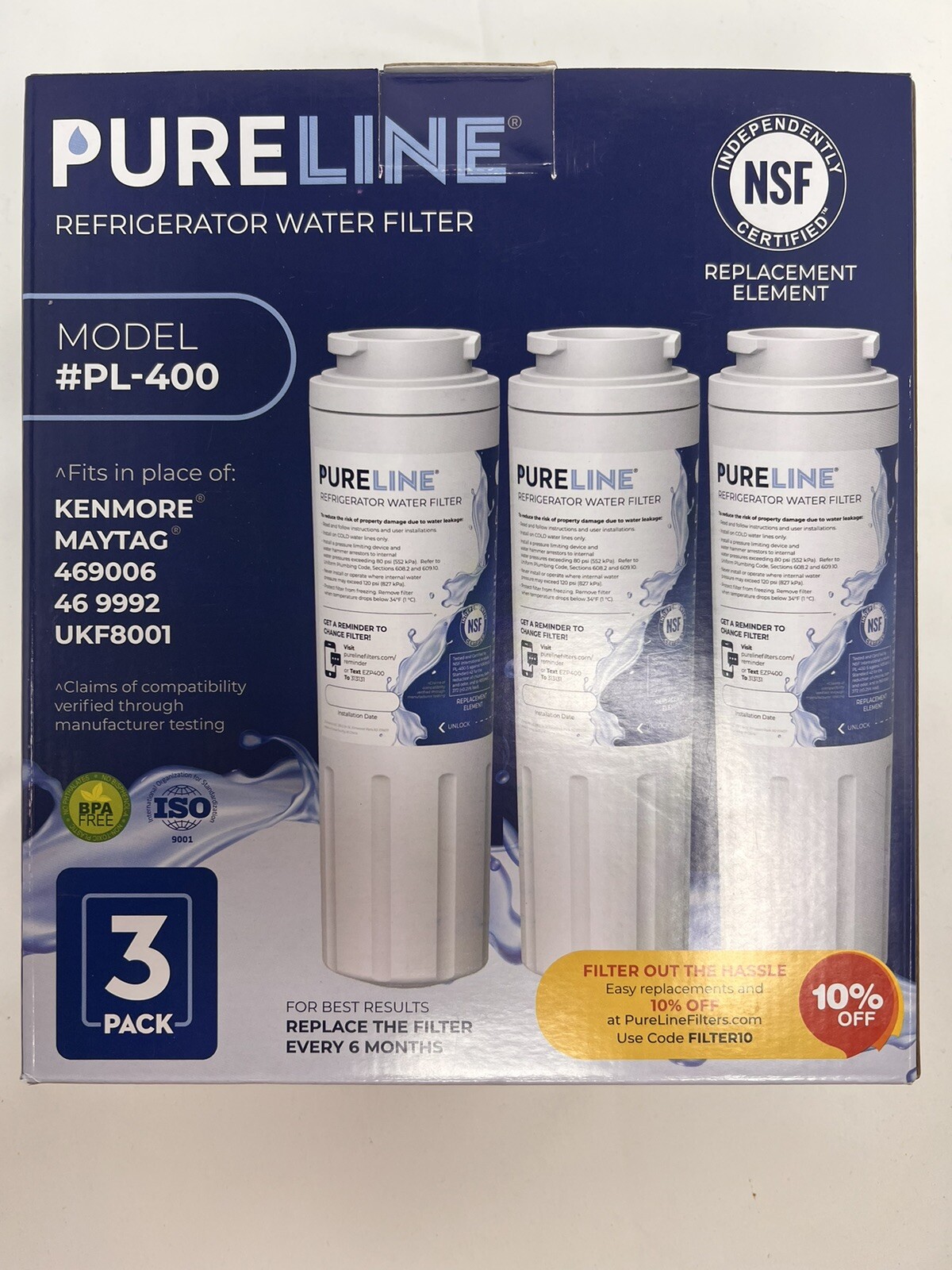 Maytag Ukf8001 PUR Fast Flow Water Filter Replacement Ukf8001axx ...