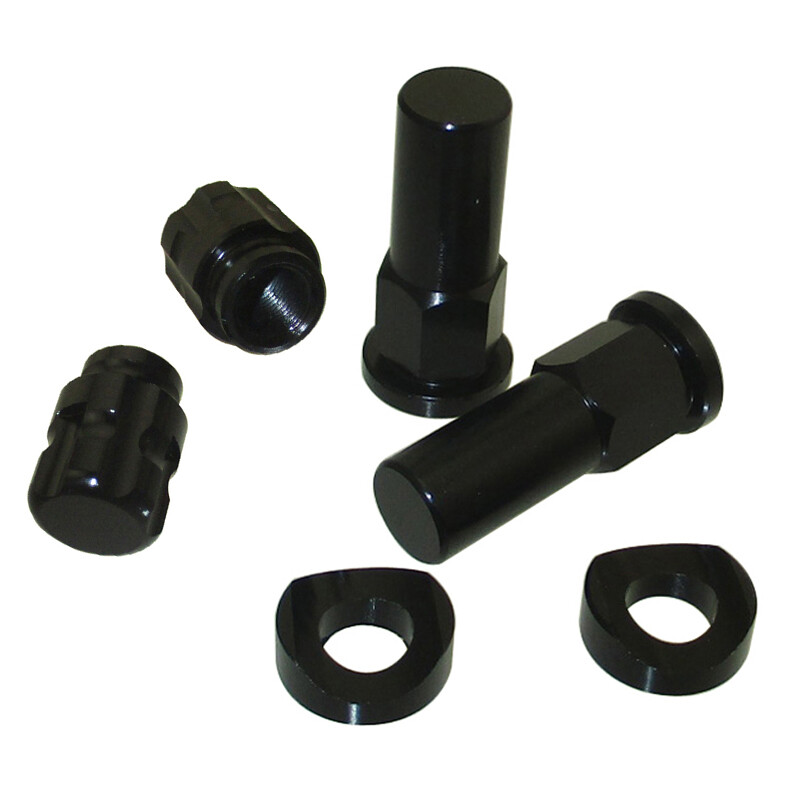 CNC Tire Valve Cap Rim Lock Nut Covers For Pit MX Dirt Bike Off Road ...