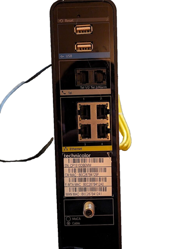 Technicolor TC8717T DOCSIS 3.0 Cable Modem - Dual WIFI Router Combo ...