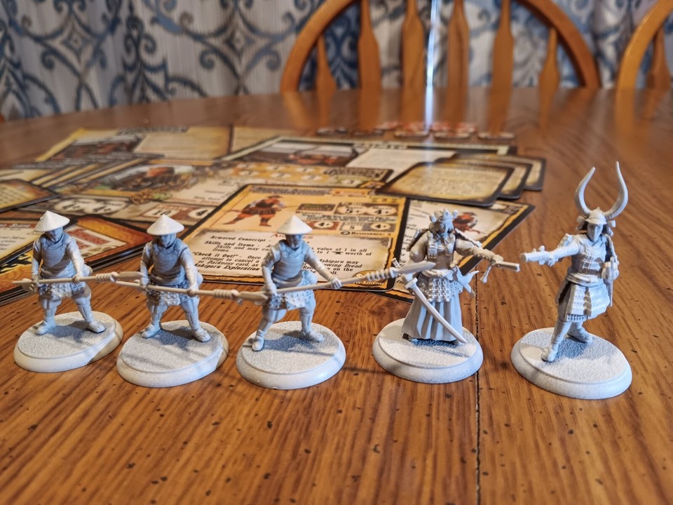 Shadows of Brimstone Forbidden Fortress DAIMYO HERO Armored Ashigaru ...