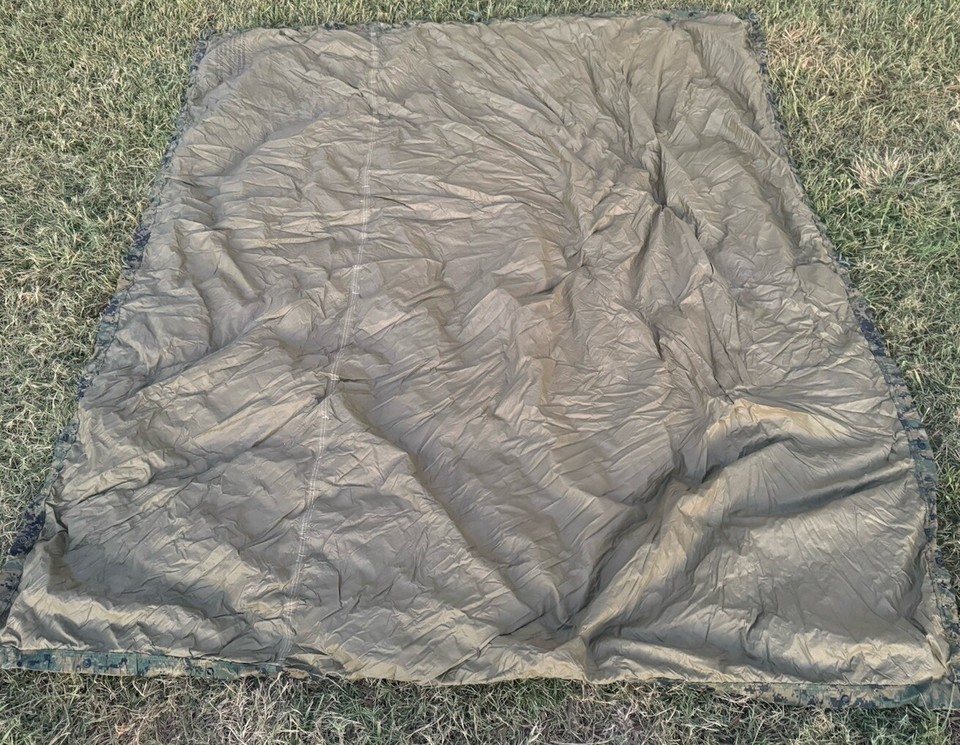USMC Marine Corps Woodland Digital MARPAT Coyote Reversible Field Tarp ...