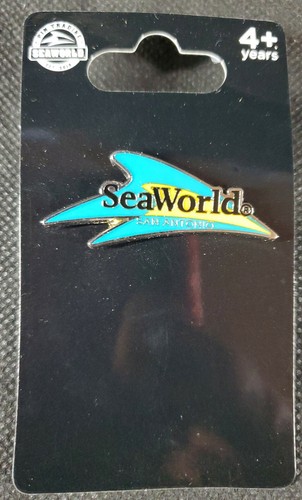 . SeaWorld San Antonio Amusement Park Pin BRAND NEW Wave Logo Sea Life ...