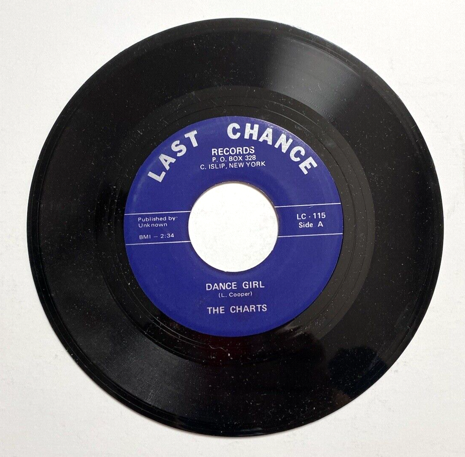 The Charts ‎– Why Do You Cry / Dance Girl Last Chance Label Vintage ...