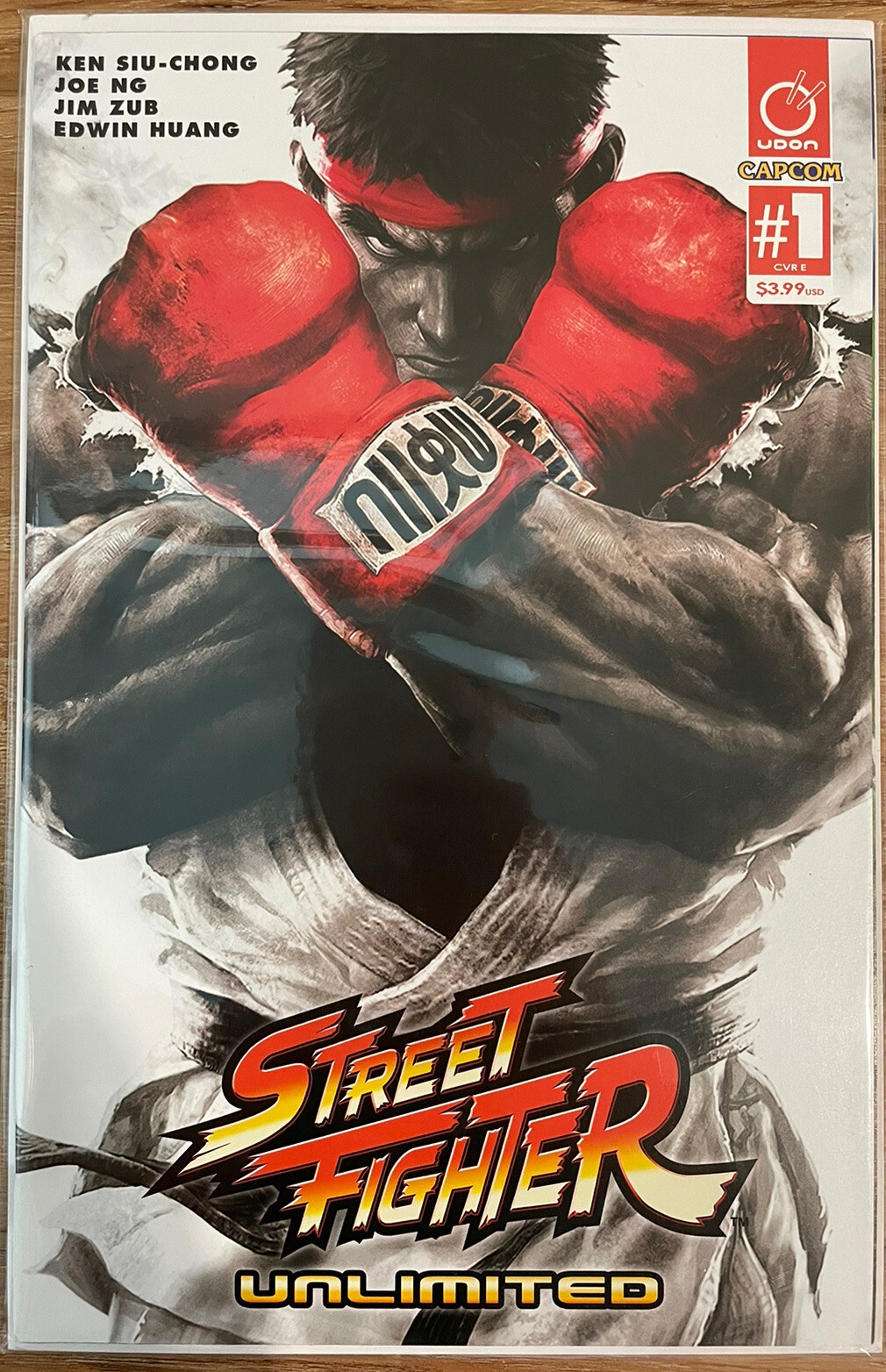 Street Fighter Unlimited #1 - 1:20 variant cover E - Udon Ryu Cammy Chun Li 2015 | eBay