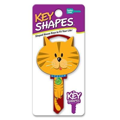 New Uncut CUTE CAT KITTEN Shape House Key Blank for Kwikset KW1 KW11 ...