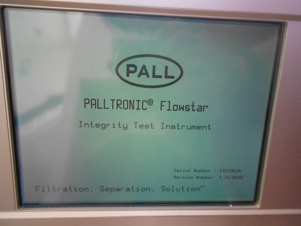 Pall Palltronic Flowstar XC Filter Integrity Tester Nice Sartorius ...