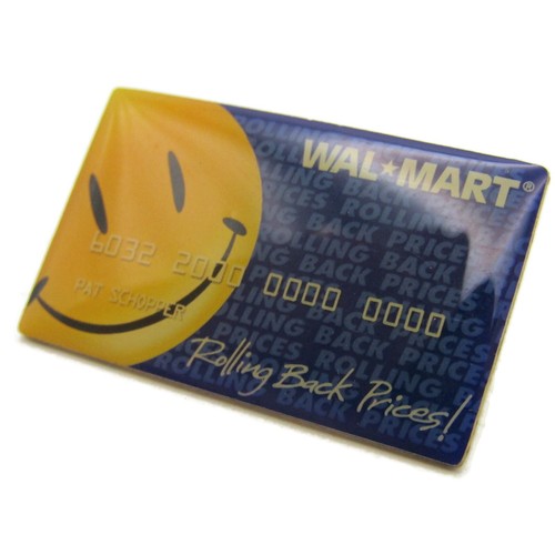 Walmart Credit Card Pin Advertising Rolling Back Prices | eBay