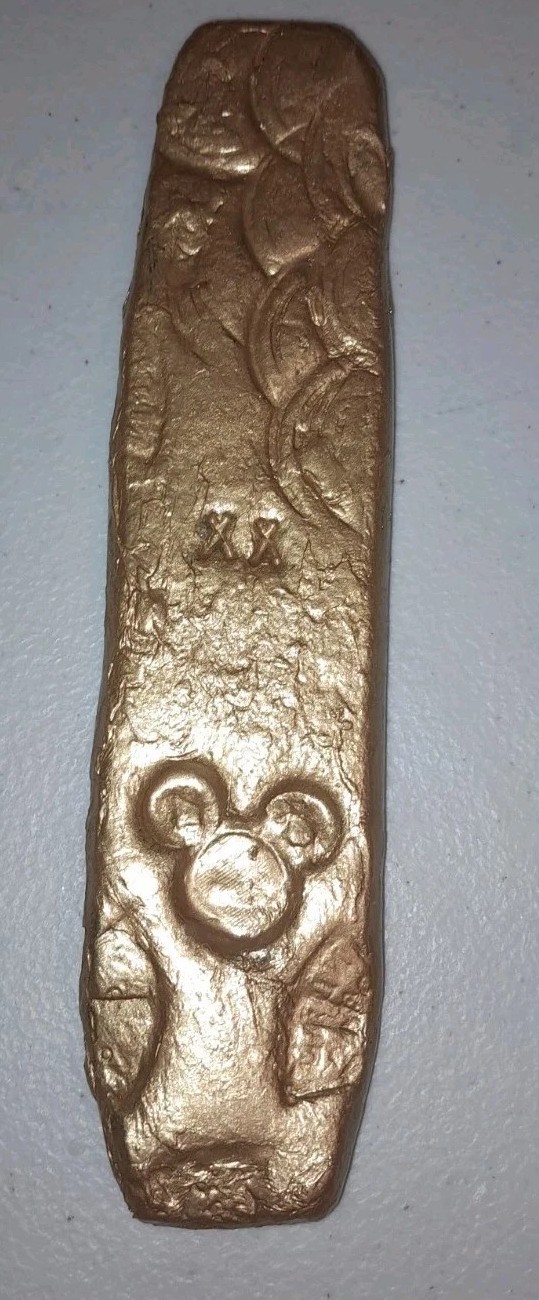 PIRATES OF THE CARIBBEAN PROP GOLD BAR JACK SPARROW'S PIRATE TUTORIAL ...