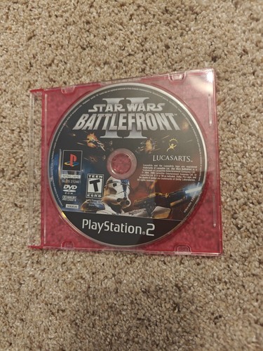Star Wars: Battlefront II (PlayStation 2, 2005) PS2, Clean Disc In ...