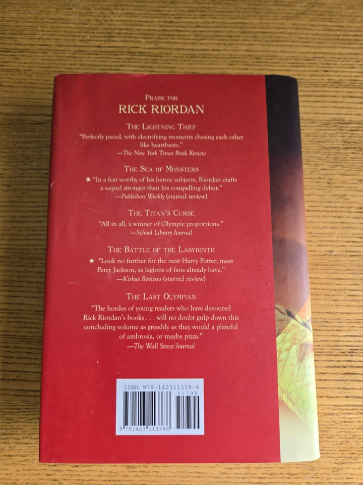 The Red Pyramid by Rick Riordan Kane Chronicles Book Hardcover with ...