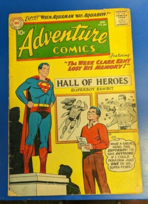 ADVENTURE COMICS 268 1ST APPEARANCE OF AQUALAD 1960 SUPERBOY | eBay