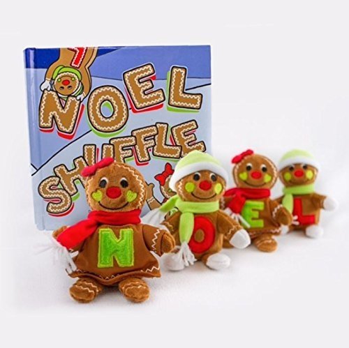 Noel Shuffle Gift Set - Christmas Family Game with (4) Plush ...