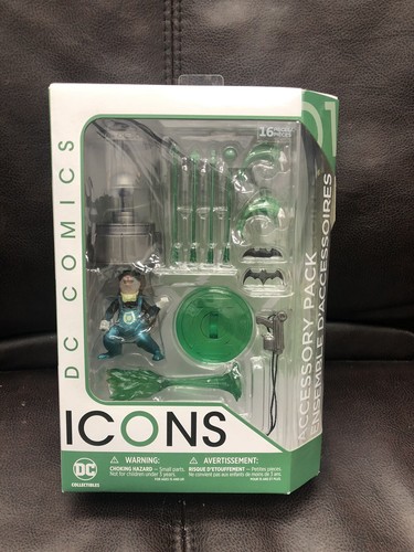 DC Icons Accessory Pack with Chip Green Lantern action figure | eBay