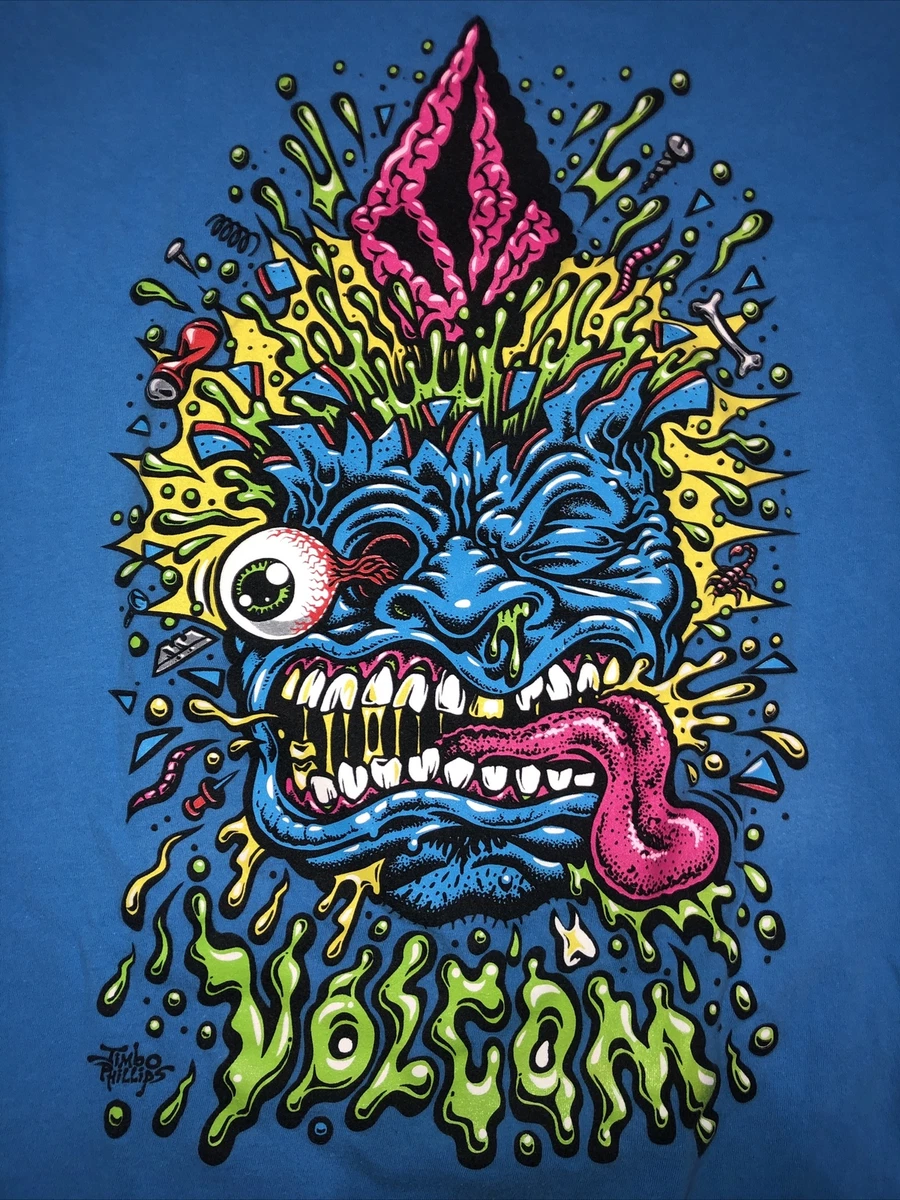 Volcom Logo Wallpaper Blue