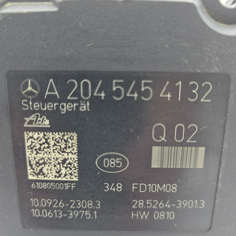 Mercedes W204 X204 ABS ESP Pump Module Anti-Lock Brakes Assembly C GLX ...