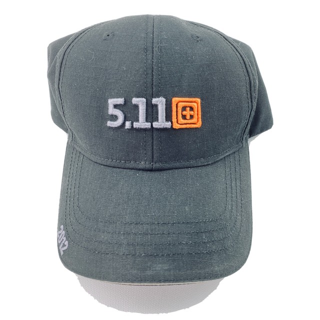 5.11 Tactical 2012 Embroidered Logo Cap Hat Black Adjustable | eBay