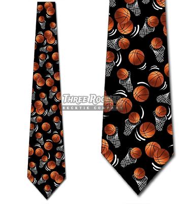 Slam Dunk Basketball Hoop Men's Sports Neck Ties Brand New | eBay